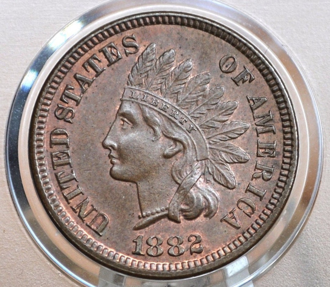 1882 Indian Head Cent - Choose by Grade / Condition - Indian Head Penny ...