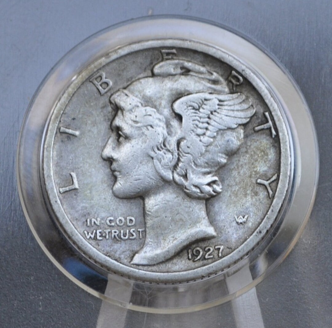 1927 Mercury Silver Dime P,D,S - Choose by Mint Mark and Grade - 1927 D ...