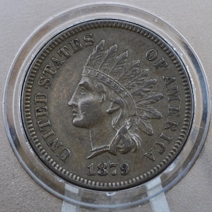 1879 Indian Head Penny - Choose by Grade - Great Date - Indian Head ...