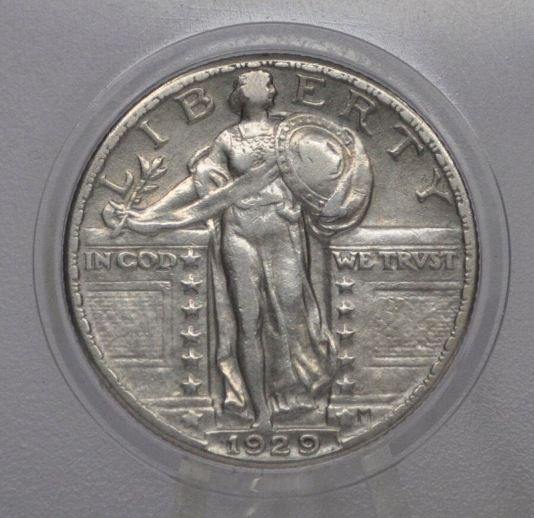 1929 Standing Liberty Silver Quarter - G (good to Very Fine), Choose by ...