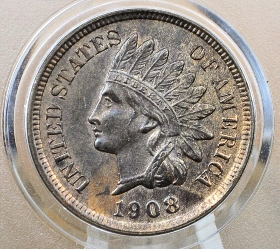 1908 Indian Head Penny - Choose by Grade / Condition - Philadelphia ...