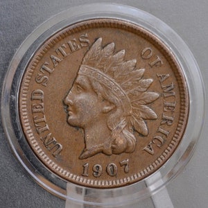1907 Indian Head Penny - Choose by Grade / Condition - 1907 Indian Head ...