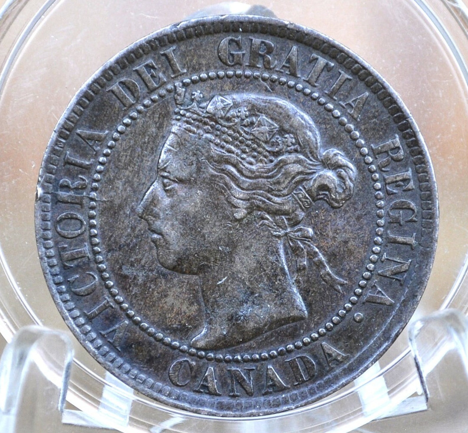 1895 Canadian One Cent - Choose by Grade / Condition - Queen Victoria ...