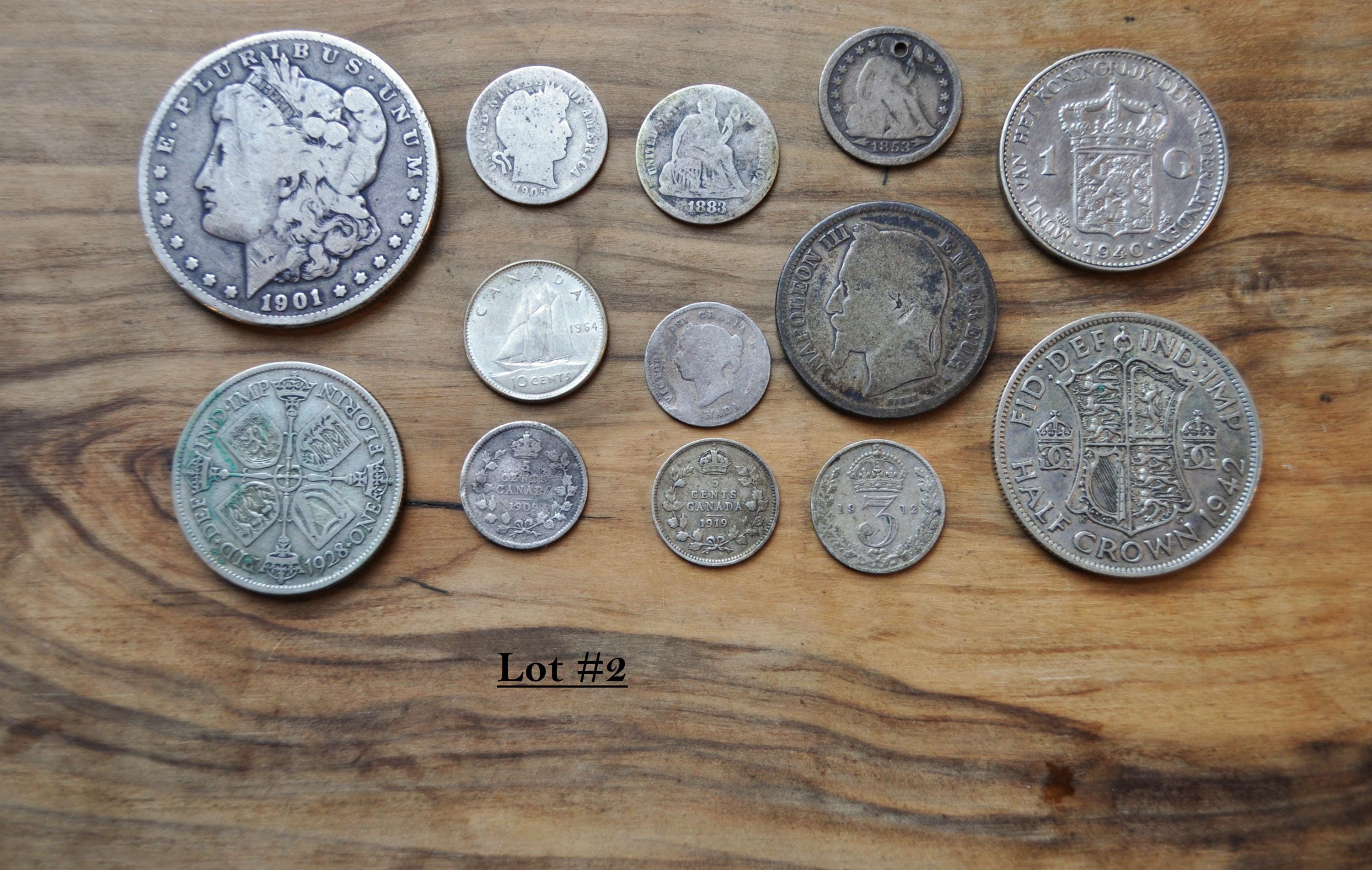 Lot of World Silver Coins - Multiple Lots Available, Check It Out ...