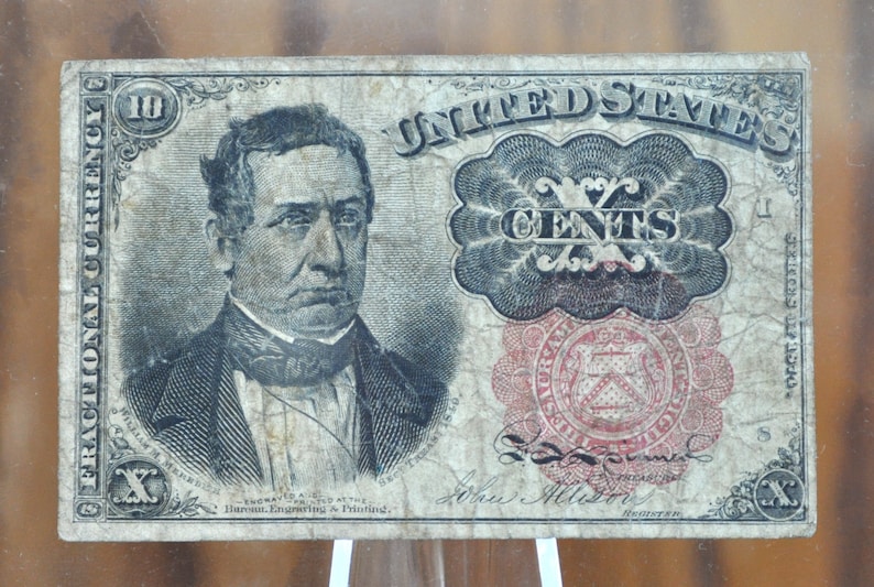 1874 5th Issue Fractional Currency 10 Cent - Choose by Grade/condition ...