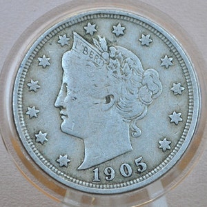 1905 V Nickel - 1905 Liberty Head Nickel - Choose by Condition ...