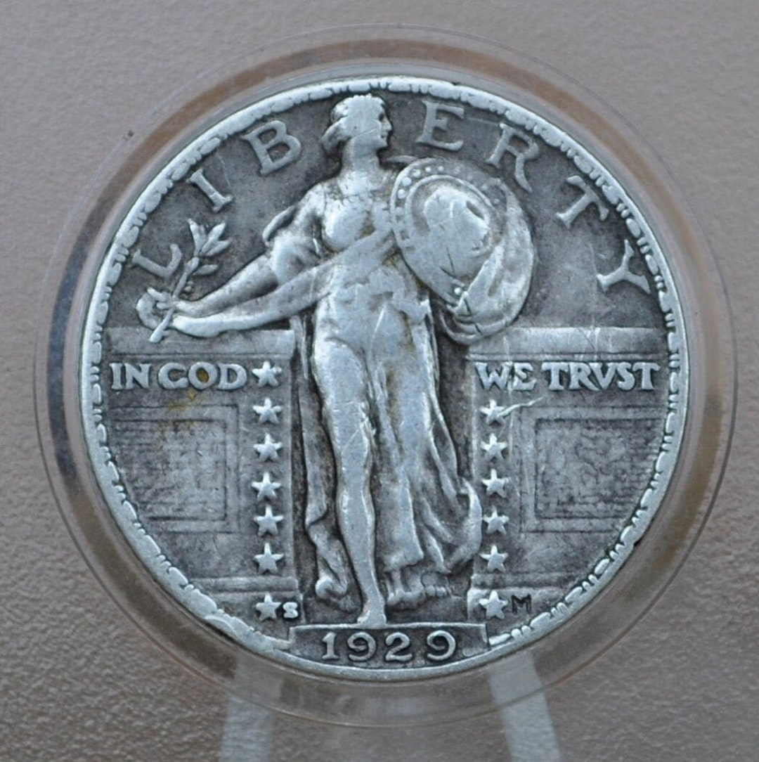 1929-S Standing Liberty Silver Quarter - Choose by Grade / Condition ...