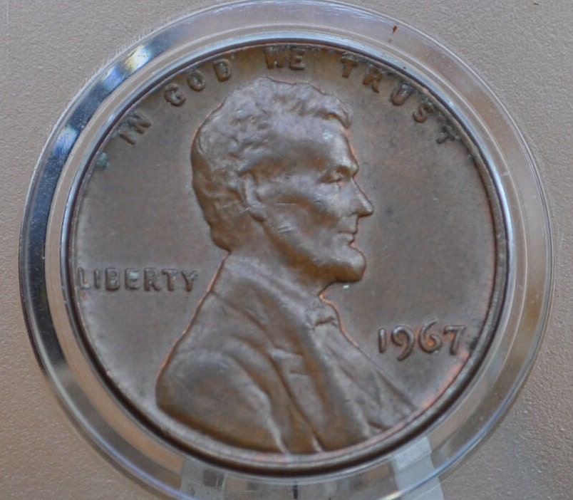 1967 Lincoln Memorial Penny - BU - Philadelphia Mint - Collectible Coin ...