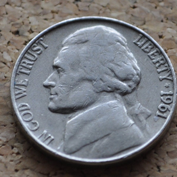 1961 Nickel - Etsy