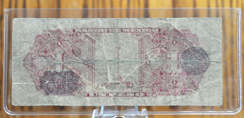Bank of Mexico 1 Peso Bank Note - Aztec Calendar Design - Choose by ...