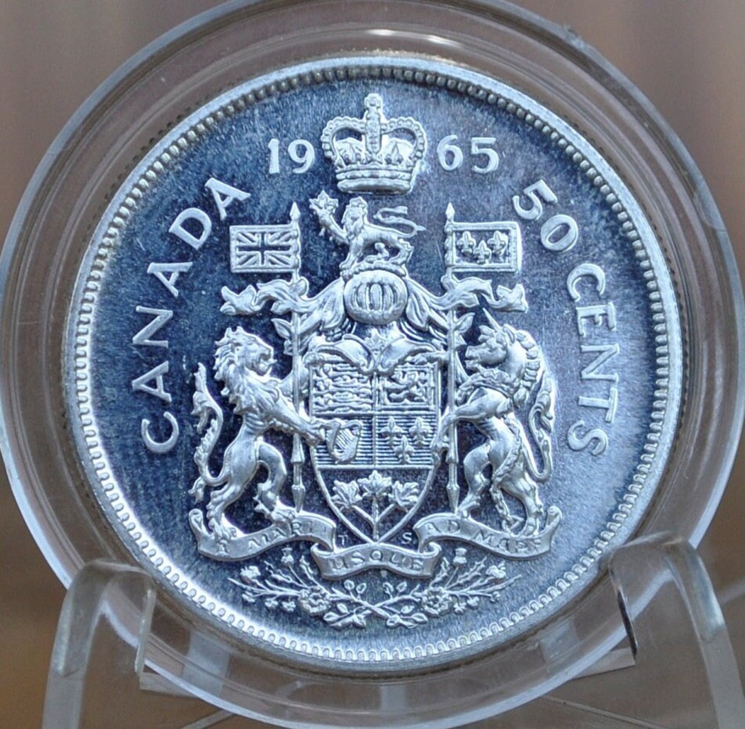 1960-1966 Canadian Silver Half Dollars Choose by Date - 80% Silver ...