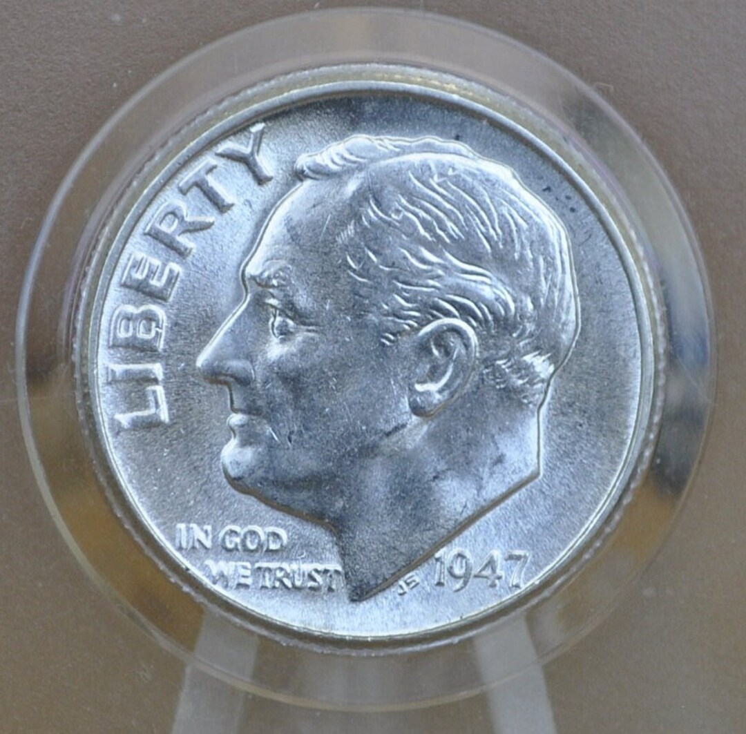 1947 Pds Roosevelt Silver Dimes - Choose Mint and Grade - Roosevelt ...
