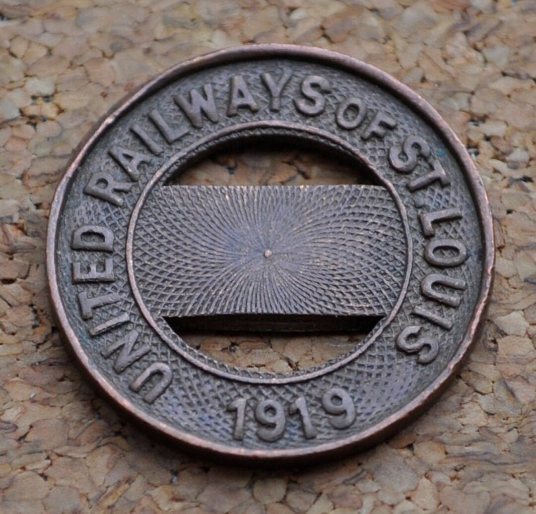 United Railways of St. Louis Token - St. Louis Missouri Token ...