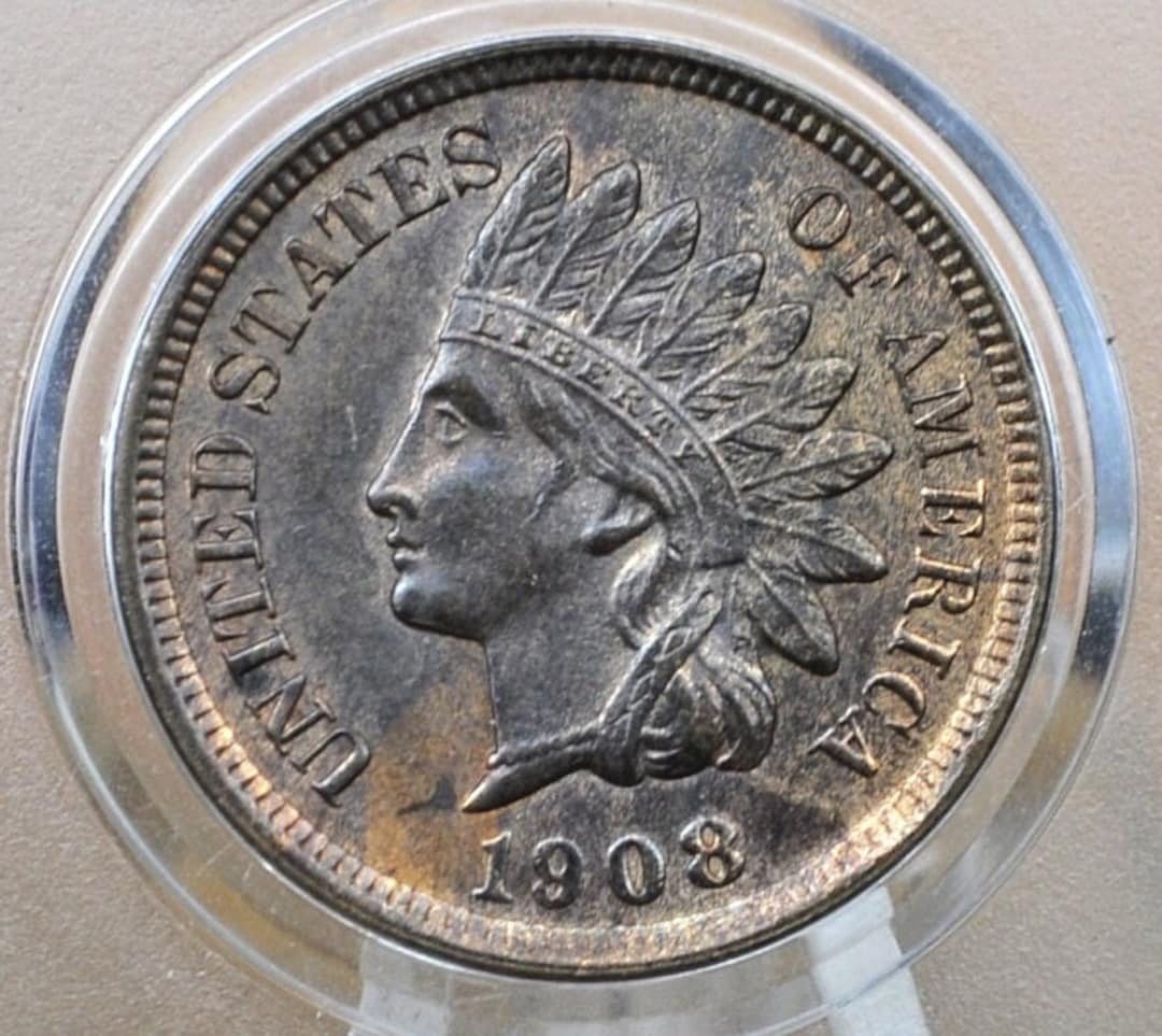 1908 Indian Head Penny - Choose by Grade / Condition - Philadelphia ...