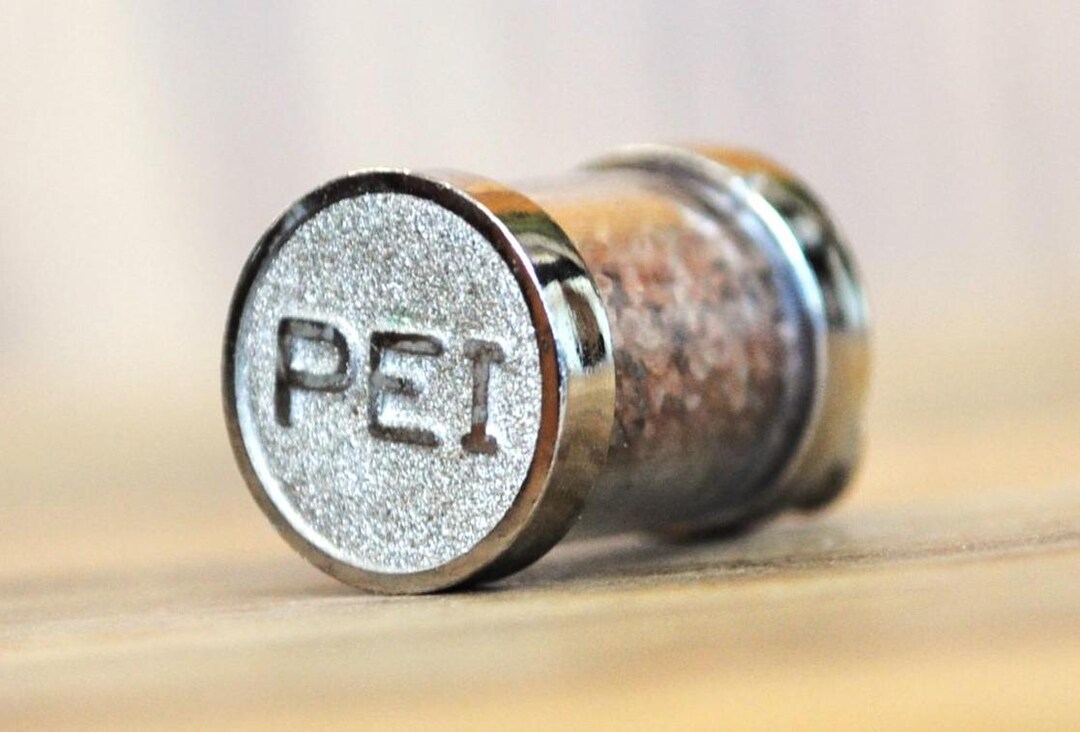 PEI Sterling Encapsulated Sand Charm! Sterling Silver, Stamped "pei ...