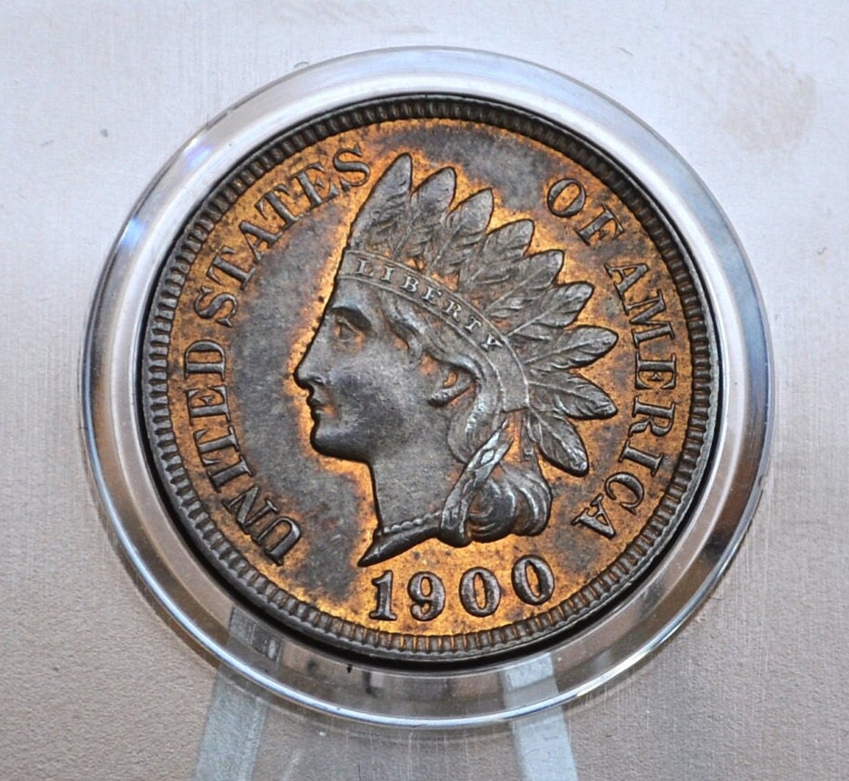 1900 Indian Head Penny - Choose by Grade / Condition - Great Detail ...