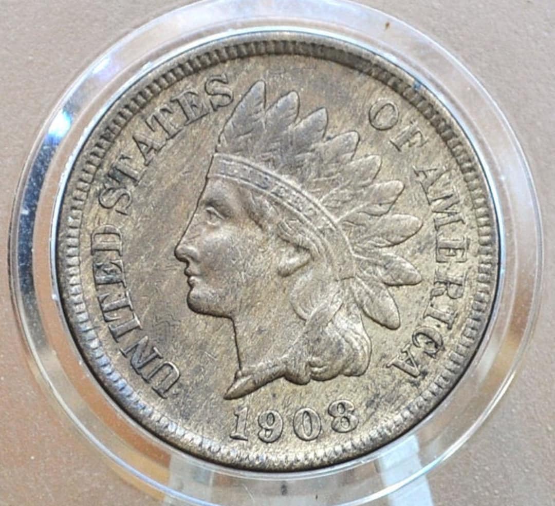 1908-S Indian Head Penny - Choose by Grade - Rare, Key Date - 1908 S US ...
