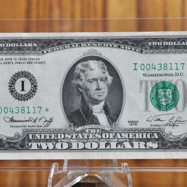 Dollar Bill With Star Note - Etsy
