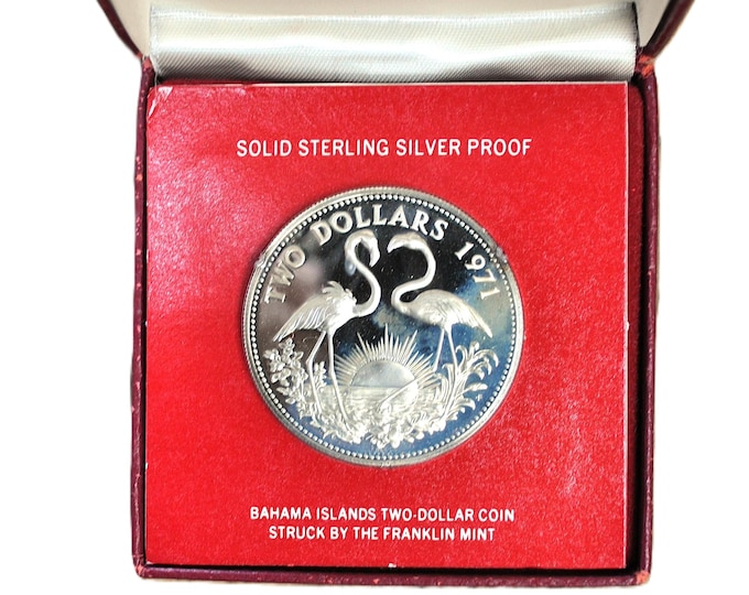 1971 Bahamas Sterling Proof - Original Packaging and Case - Bahama 2 ...