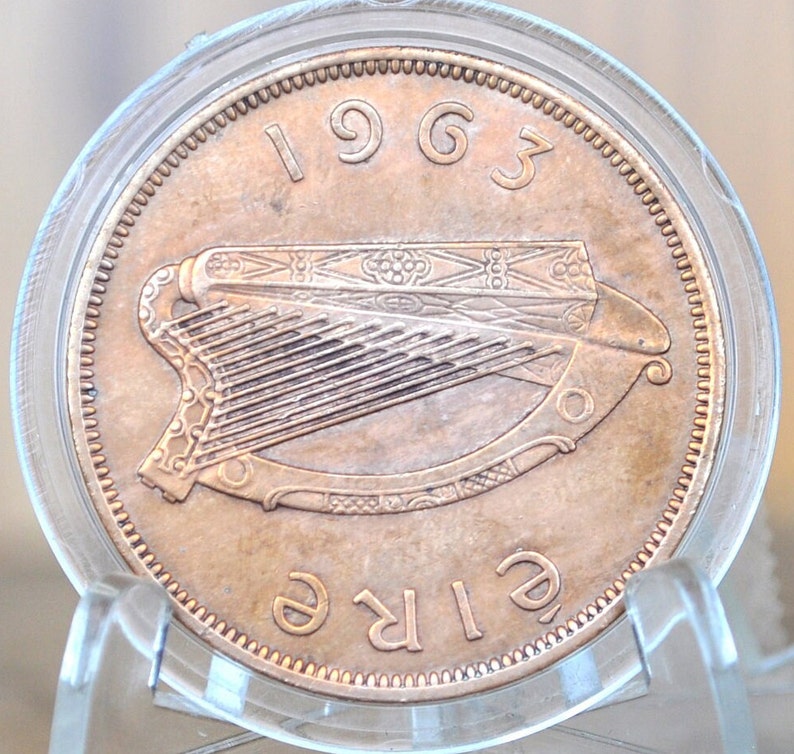 Irish 1 Penny Coins! - Choose by Date - Vintage Irish One Cent Coin ...