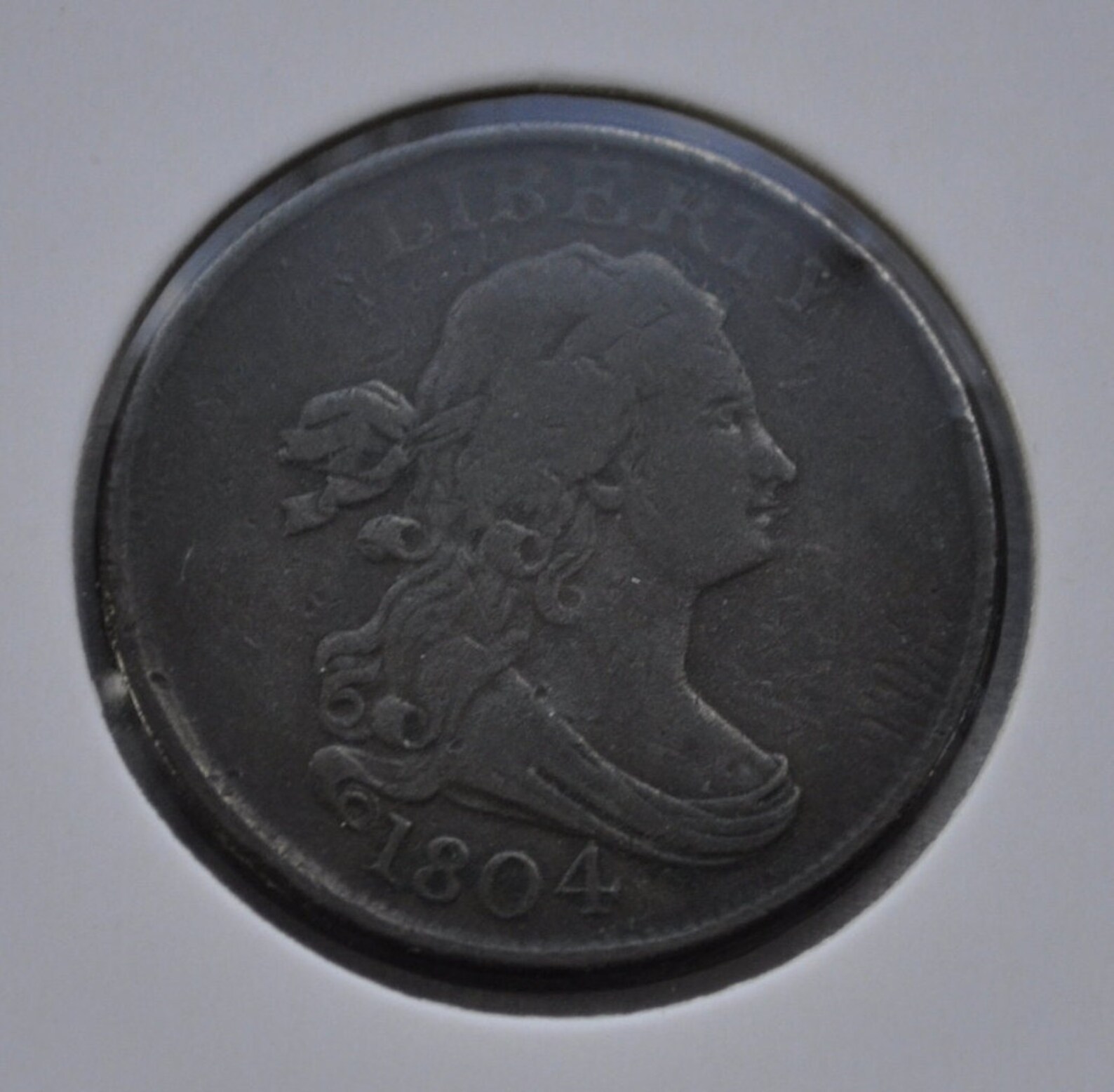 1804 Spiked Chin Half Cent Crosslet 4 With Stems Great - Etsy