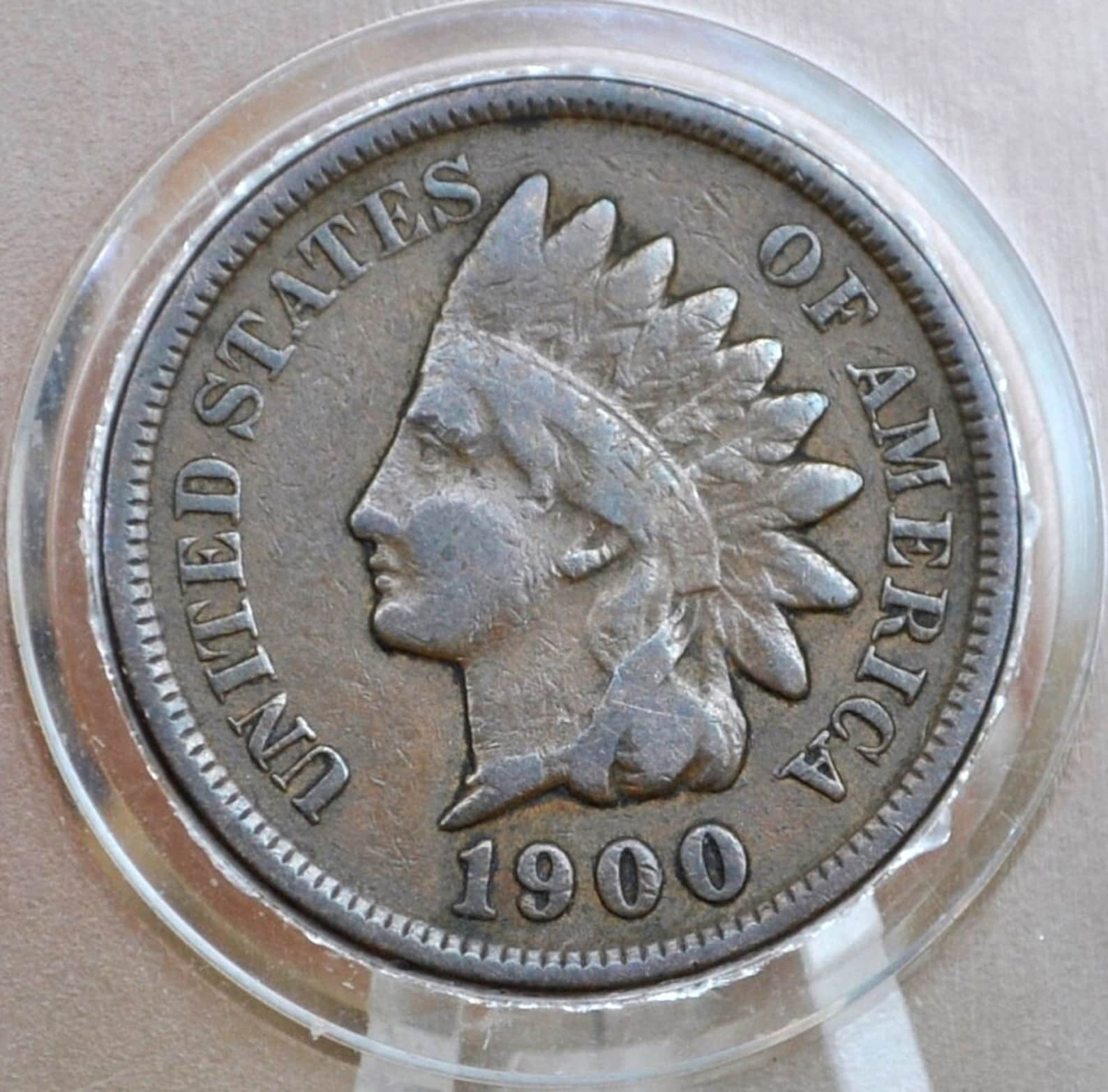 1900 Indian Head Penny - Choose by Grade / Condition - Great Detail ...