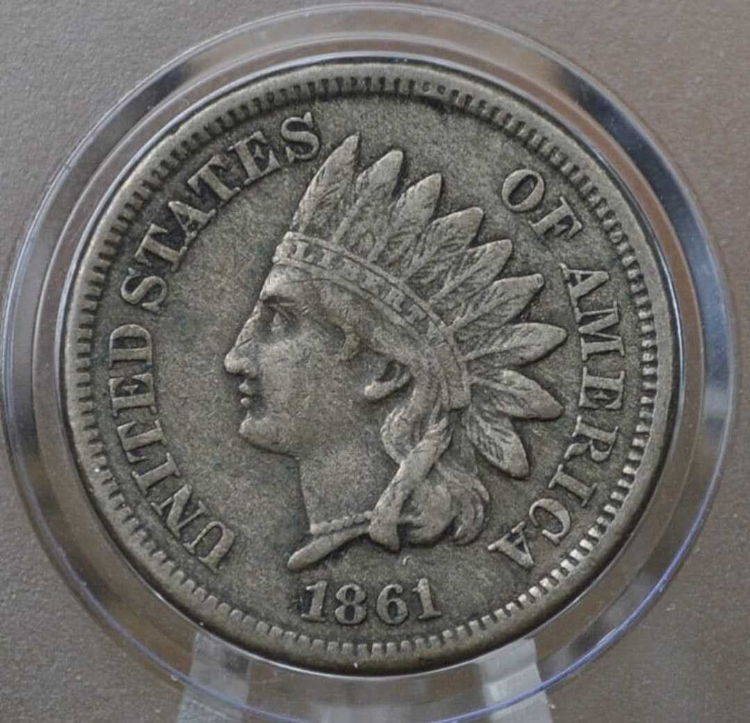 1861 Indian Head Penny Choose by Grade 1861 Cent One Cent US 1861 ...