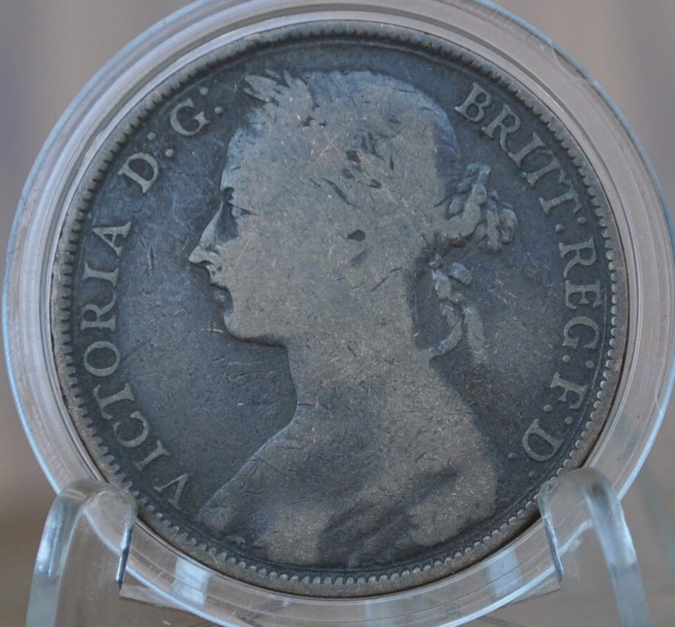 Old British Pennies - 1860-1901 Great Britain One Penny - Choose by ...