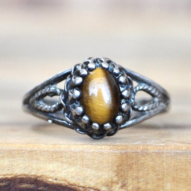 Antique Tiger Eye - Etsy