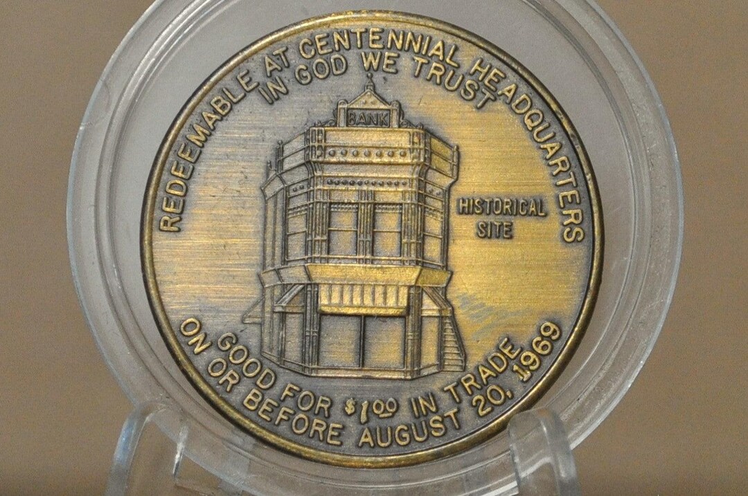Coffeyville, Kansas Centennial Token 1869-1969 - 1969 Coffeyville, KS ...