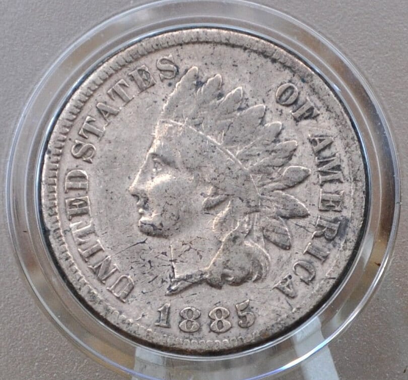 1885 Indian Head Penny - Choose by Grade/condition - Rarest of the 1880 ...