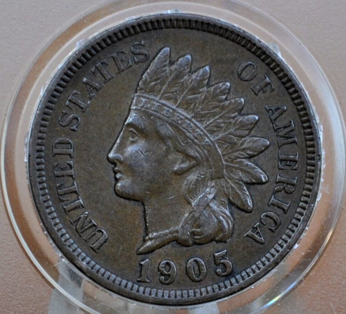1905 Indian Head Penny - Choose by Grade - Indian Head Cent 1905 - US 1 ...