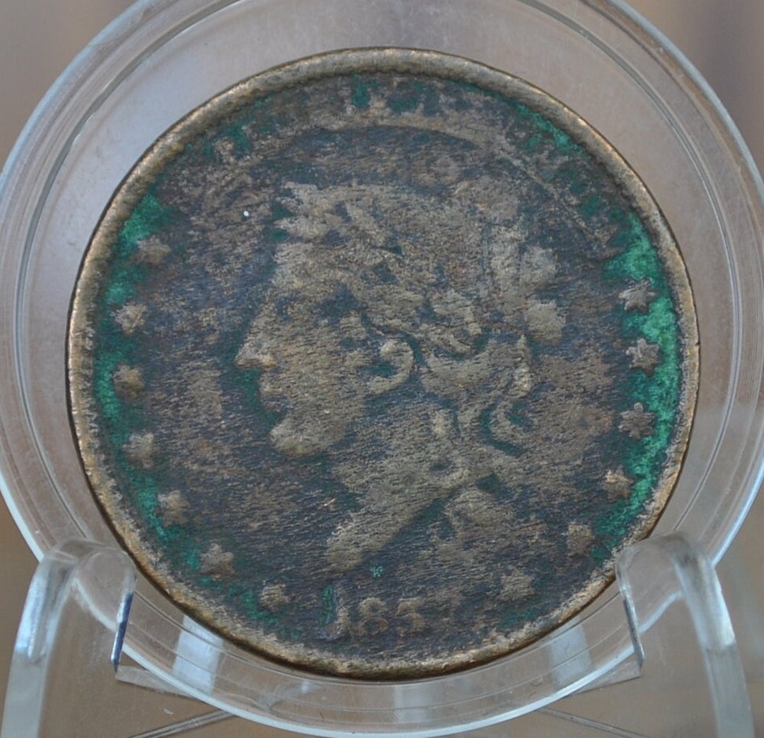 1837 Hard Times Token - Cull, Prior Corrosion - 1837 Hard Times Token ...