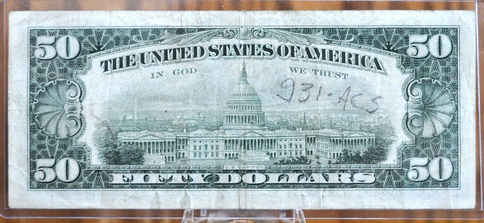1963-A 50 Dollar Star Note Fr#2113-i* - XF - Minneapolis Rare Star Note ...