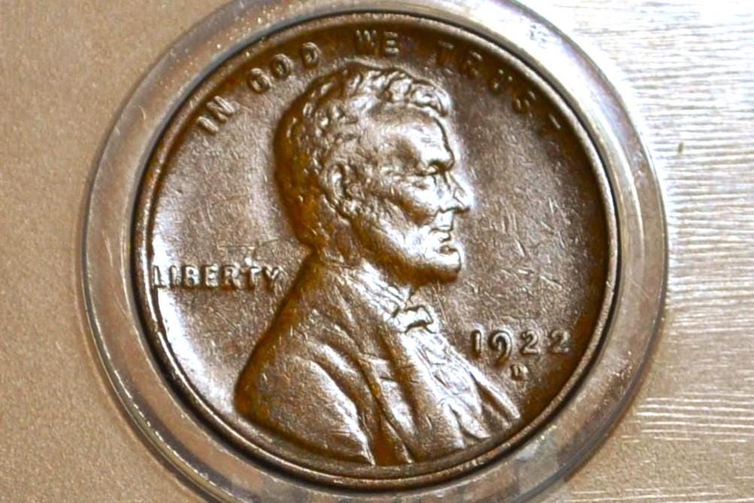 1922-D Wheat Penny - Denver Mint 1922 Wheat Ear Cent - 1922 D Wheat ...