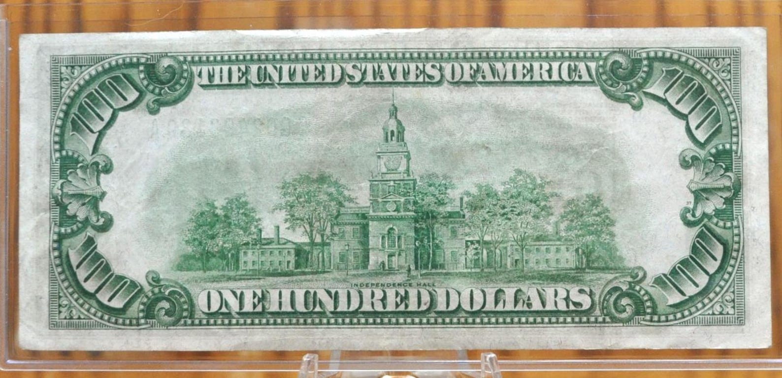 1928A Federal Reserve 100 Dollar Note - Light Green Seal - Chicago (G ...