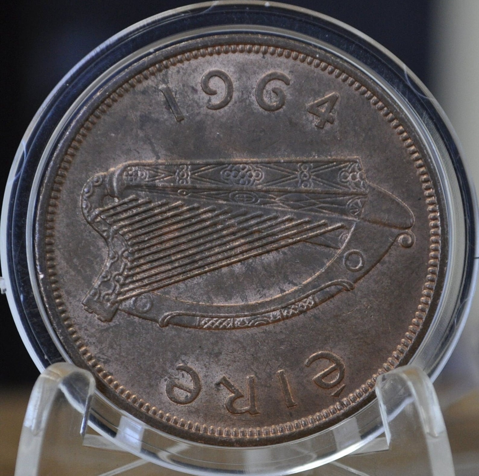 Irish 1 Penny Coins! - Choose by Date - Vintage Irish One Cent Coin ...