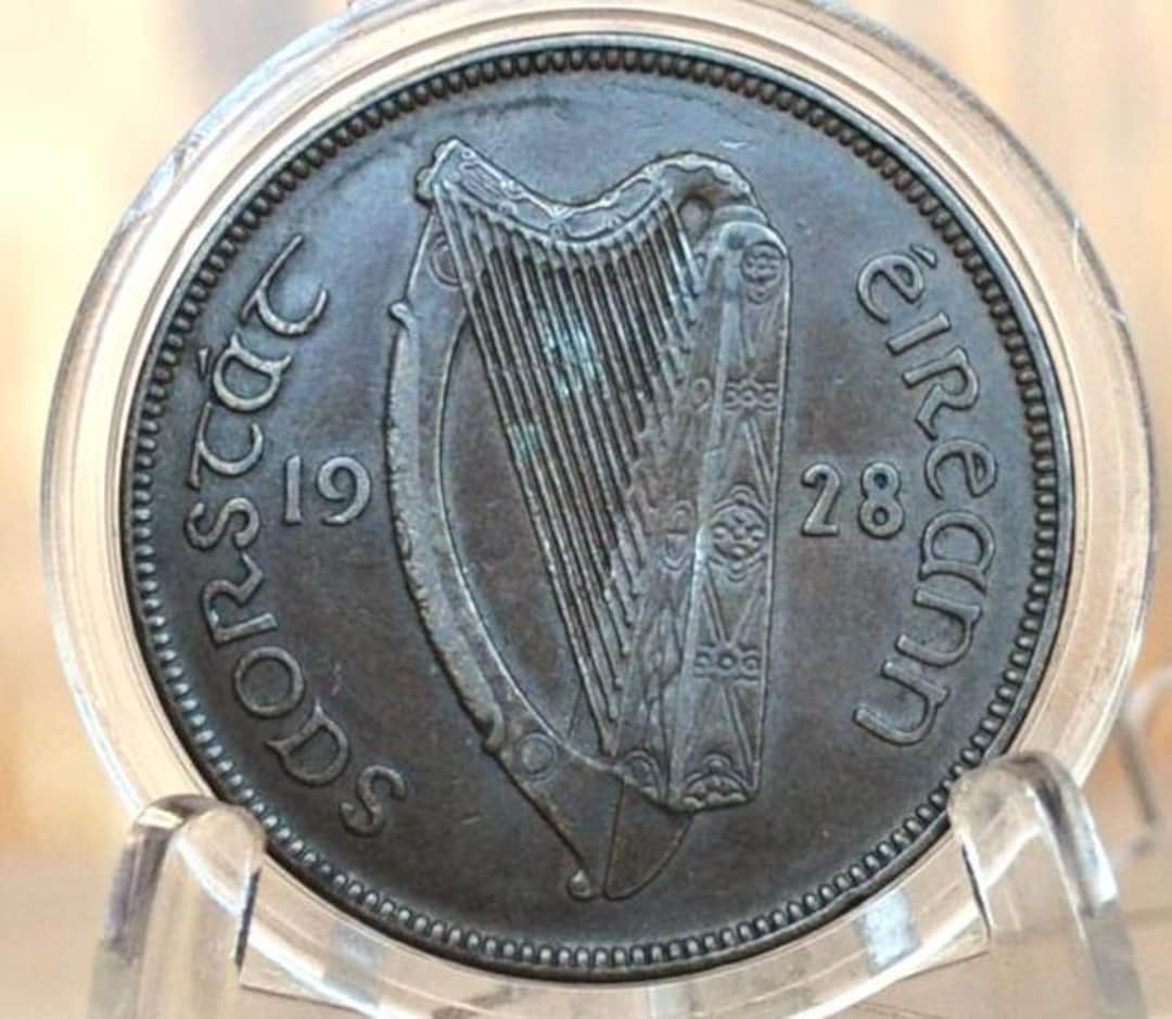 1928 Irish 1 Penny - Choose by Grade / Condition - 1928 One Cent ...