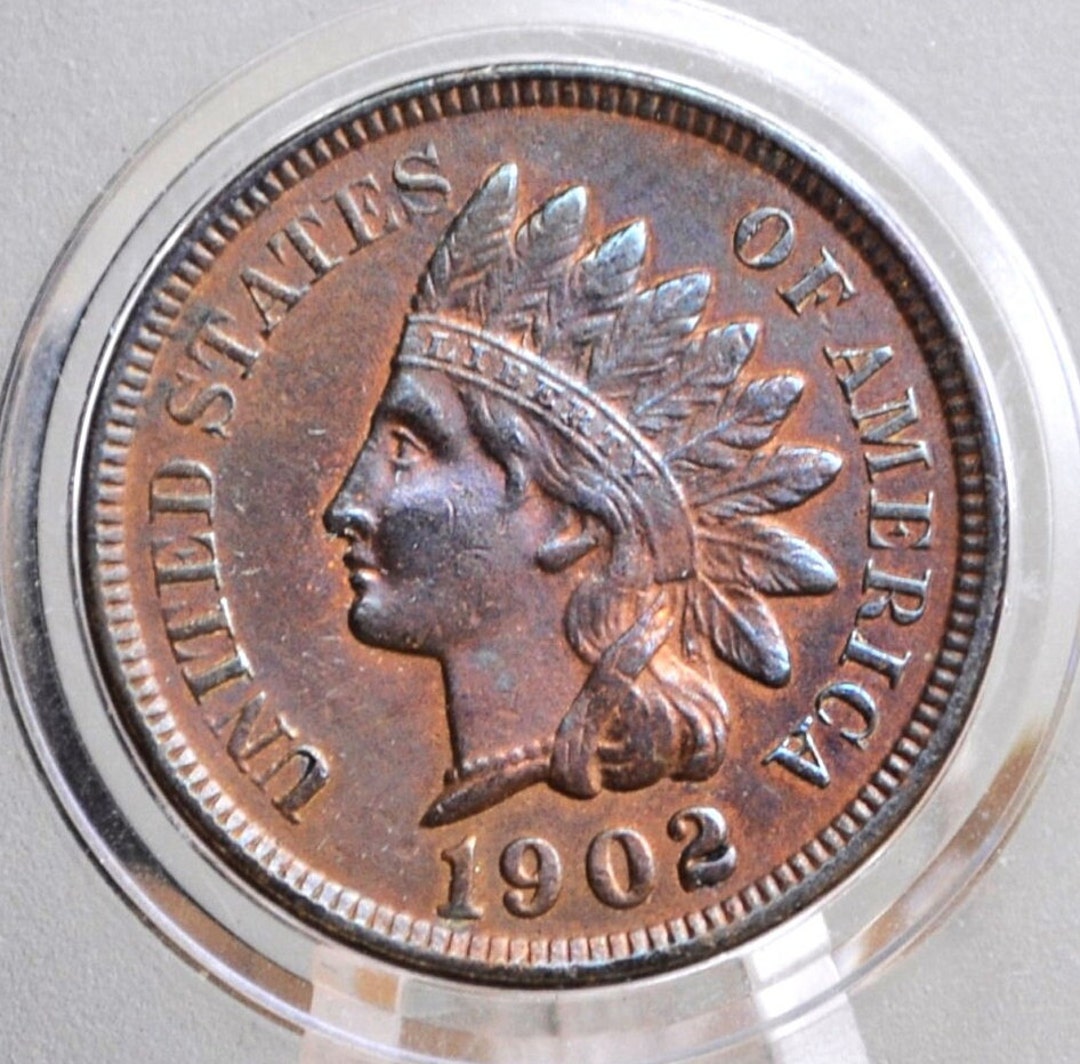 1902 Indian Head Penny Choose by Grade / Condition Great Detail 1902 ...