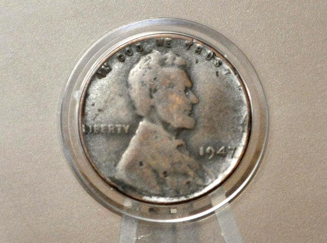 Handcrafted Fused Penny Trick Coin W/ Two Different Years - "two-faced ...