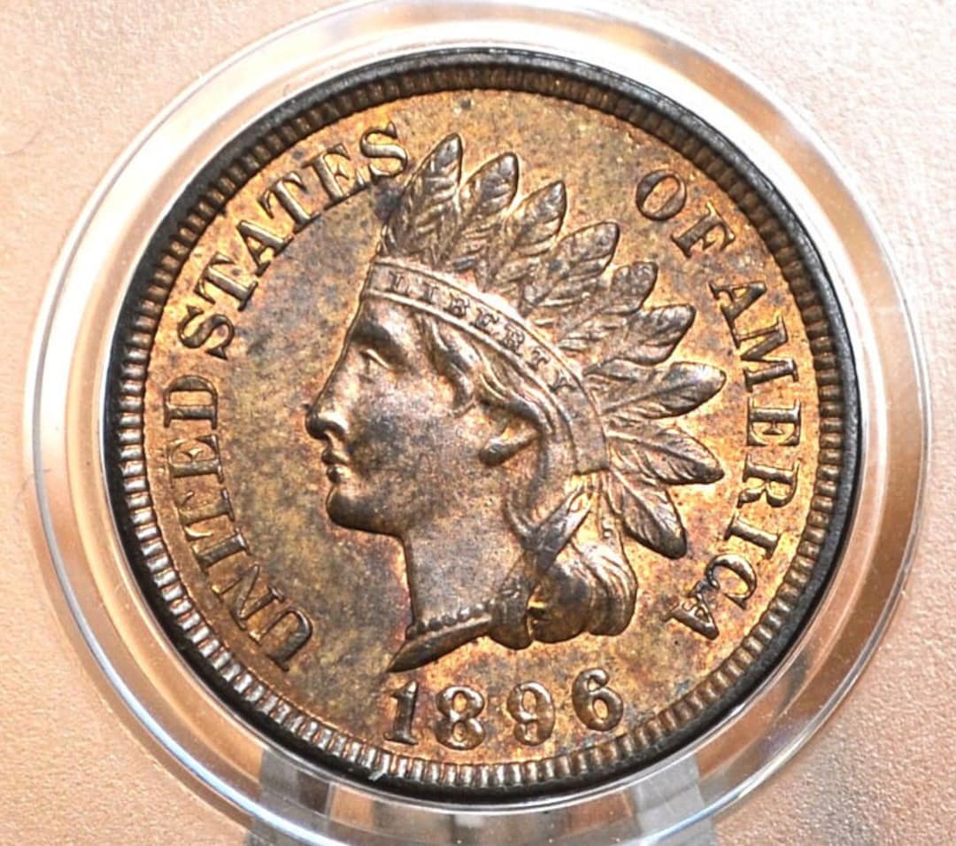 1896 Indian Head Penny - Choose by Grade / Condition - Indian Head Cent ...