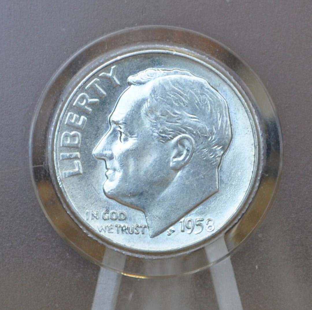 1958 P and D Roosevelt Silver Dimes Choose Mint and Grade Roosevelt ...