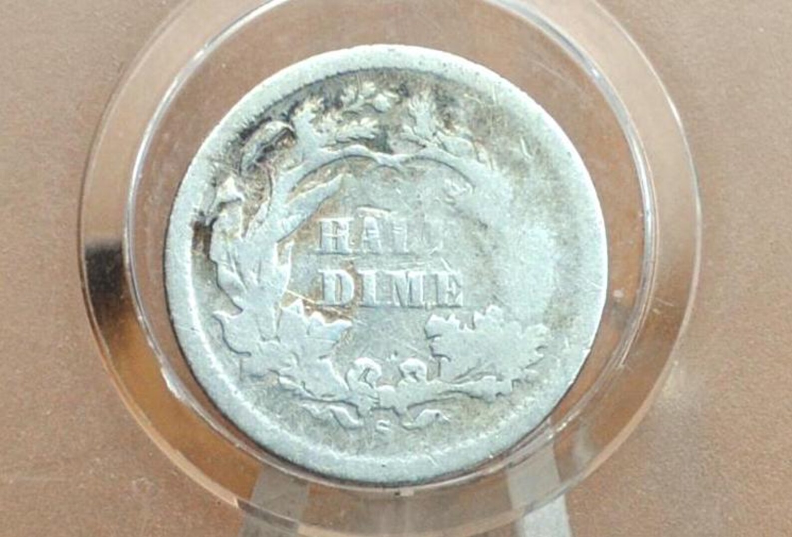 1872-S Half Dime - VG - 1872 S Below Bow Seated Liberty Half Dime ...