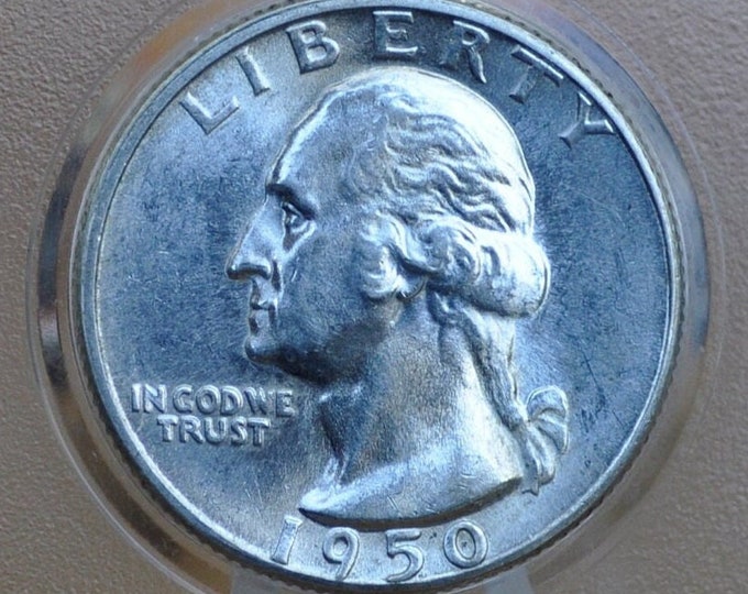 1950-S Washington Silver Quarter Circulated Condition San - Etsy