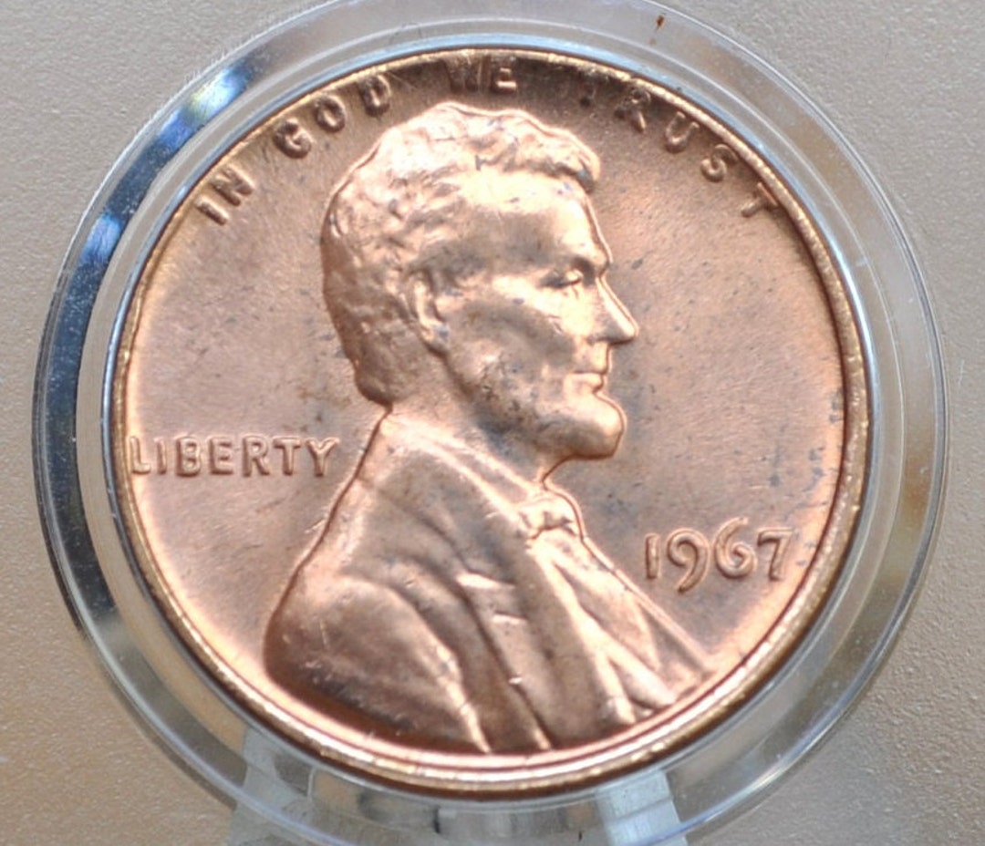 1967 Lincoln Memorial Penny - BU - Philadelphia Mint - Collectible Coin ...