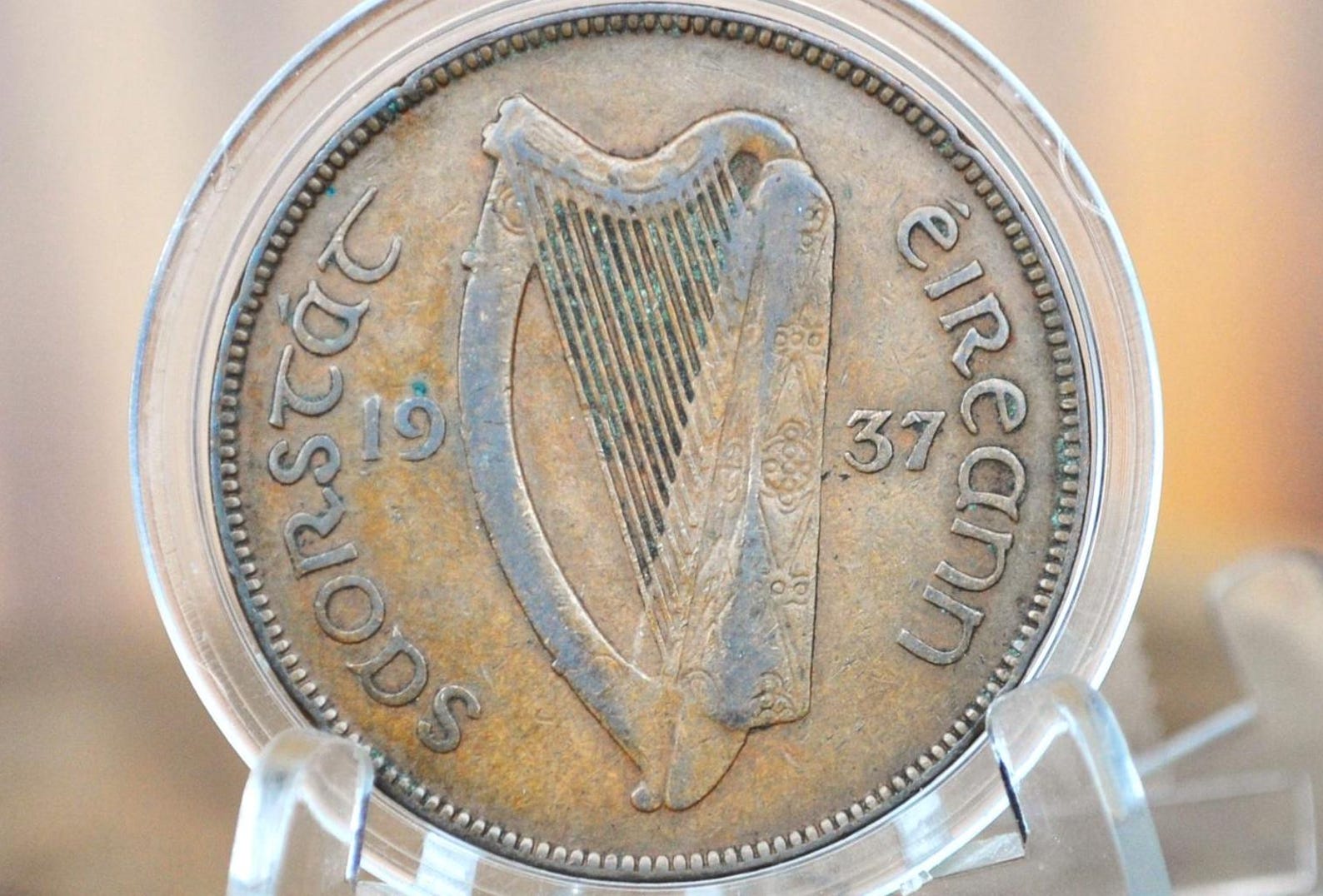 Irish 1 Penny Coins! - Choose by Date - Vintage Irish One Cent Coin ...