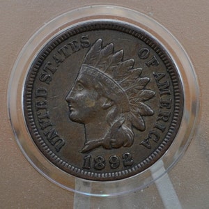 1892 Indian Head Cent - Choose by Grade G-XF (good to Extremely Fine ...