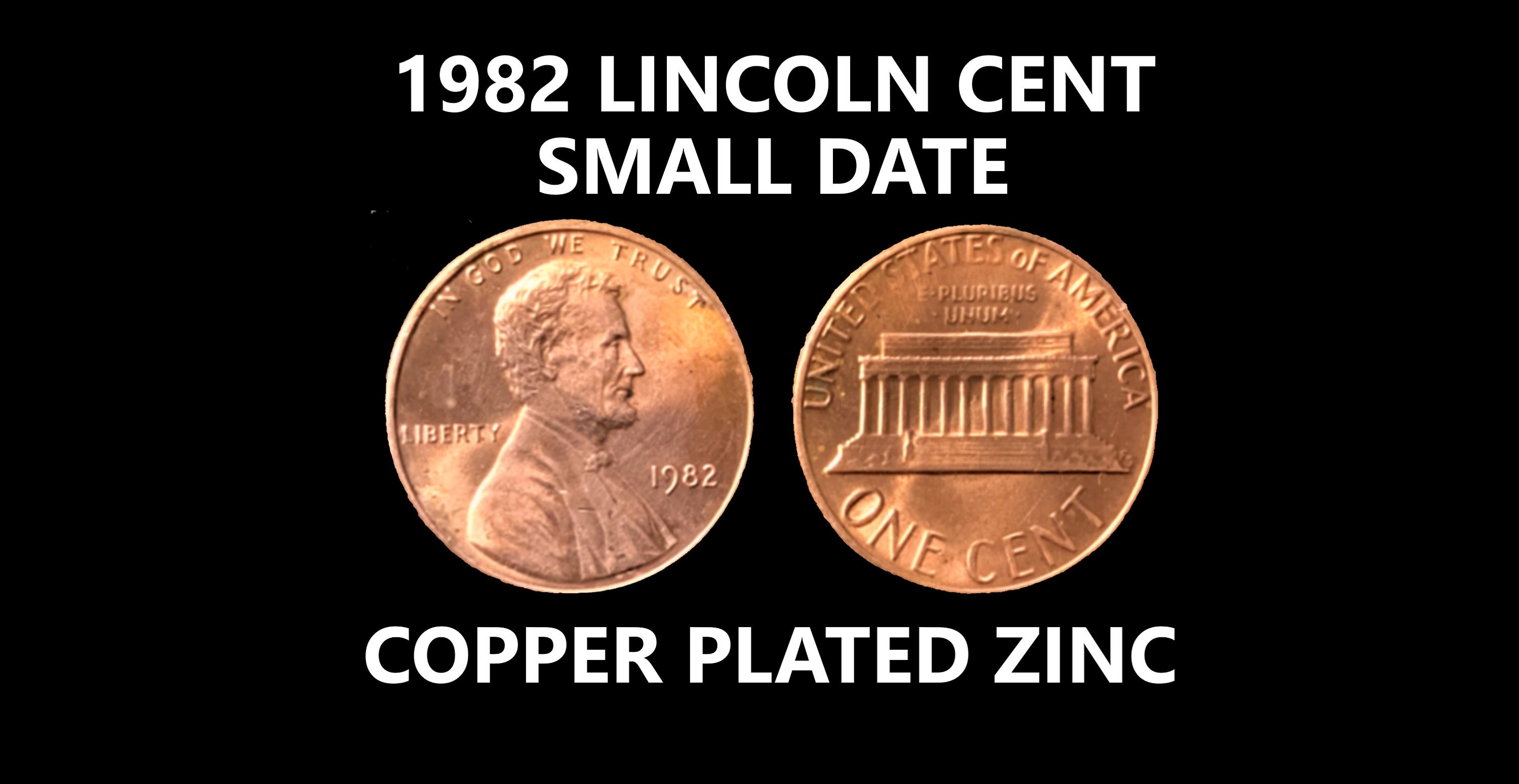 1982 Lincoln Memorial Penny Cent Small Date Fantastic - Etsy