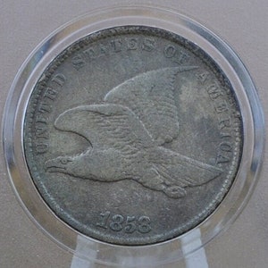 1858 Flying Eagle Penny - VG-VF (very Good to Very Fine) Choose by ...