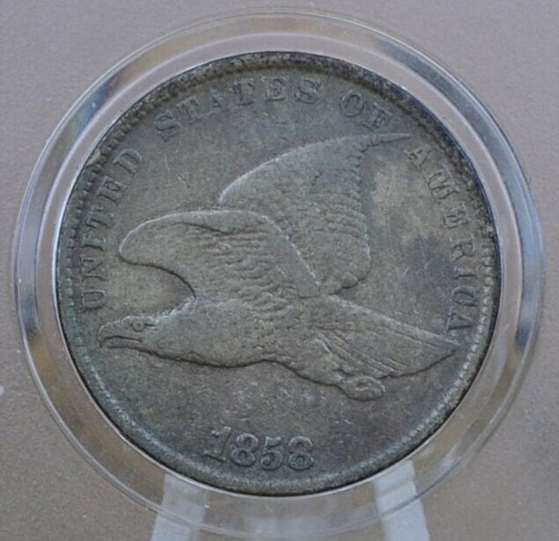 1858 Flying Eagle Penny - VG-VF (very Good to Very Fine) Choose by ...